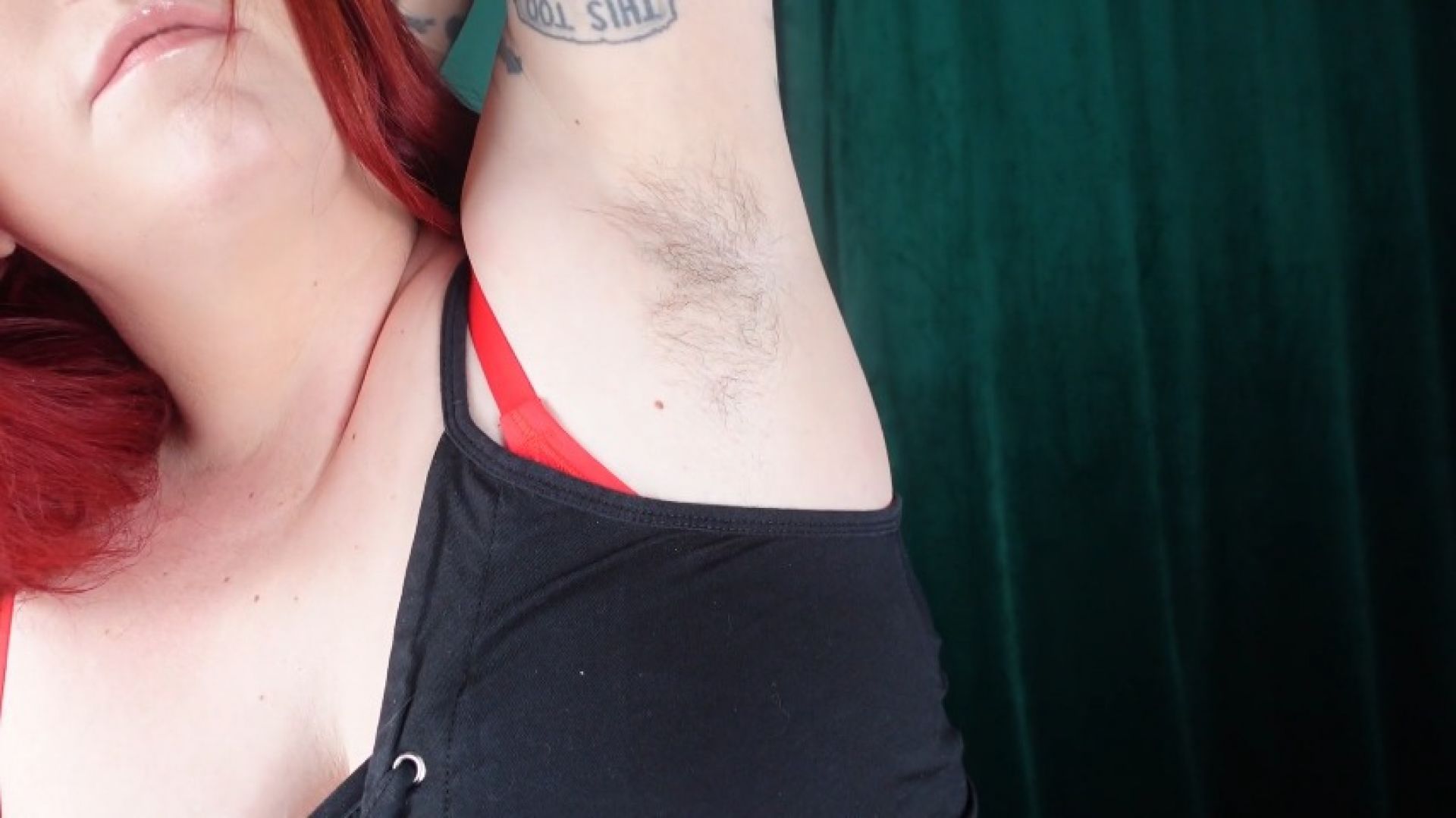 Deanna Deadly Hairy Sexy Armpit Joi Manyvids