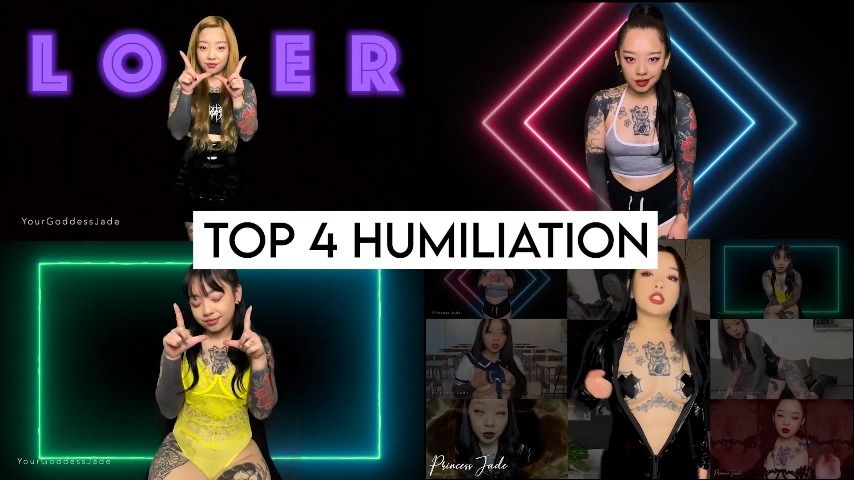 Heyprincessjade Top 4 Humiliation Princess Jade Manyvids