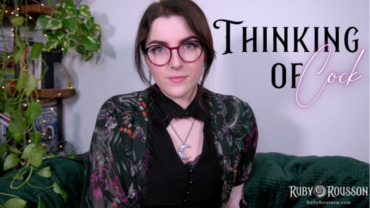 [394.45 MB] FHD – Thinking of Cock – Goddess Ruby Rousson (1080×1920) - Femdom Leaks