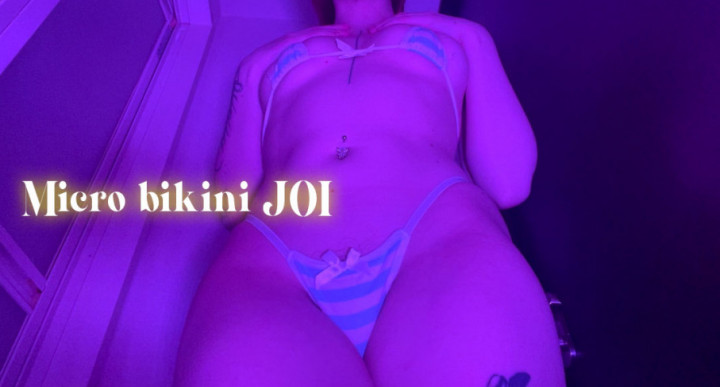 Ellie Haze Micro Bikini Joi Manyvids