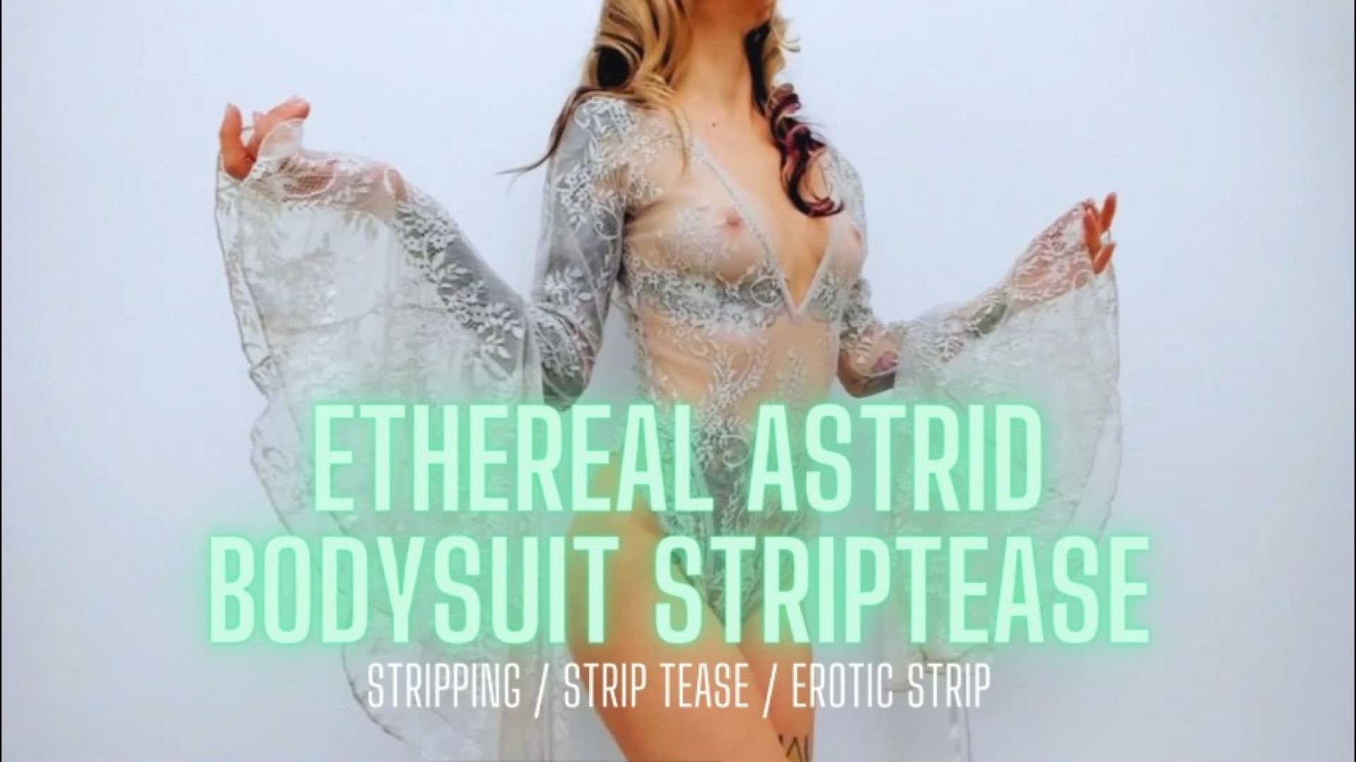 Astrid Luxe Ethereal Astrid Bodysuit Striptease Manyvids