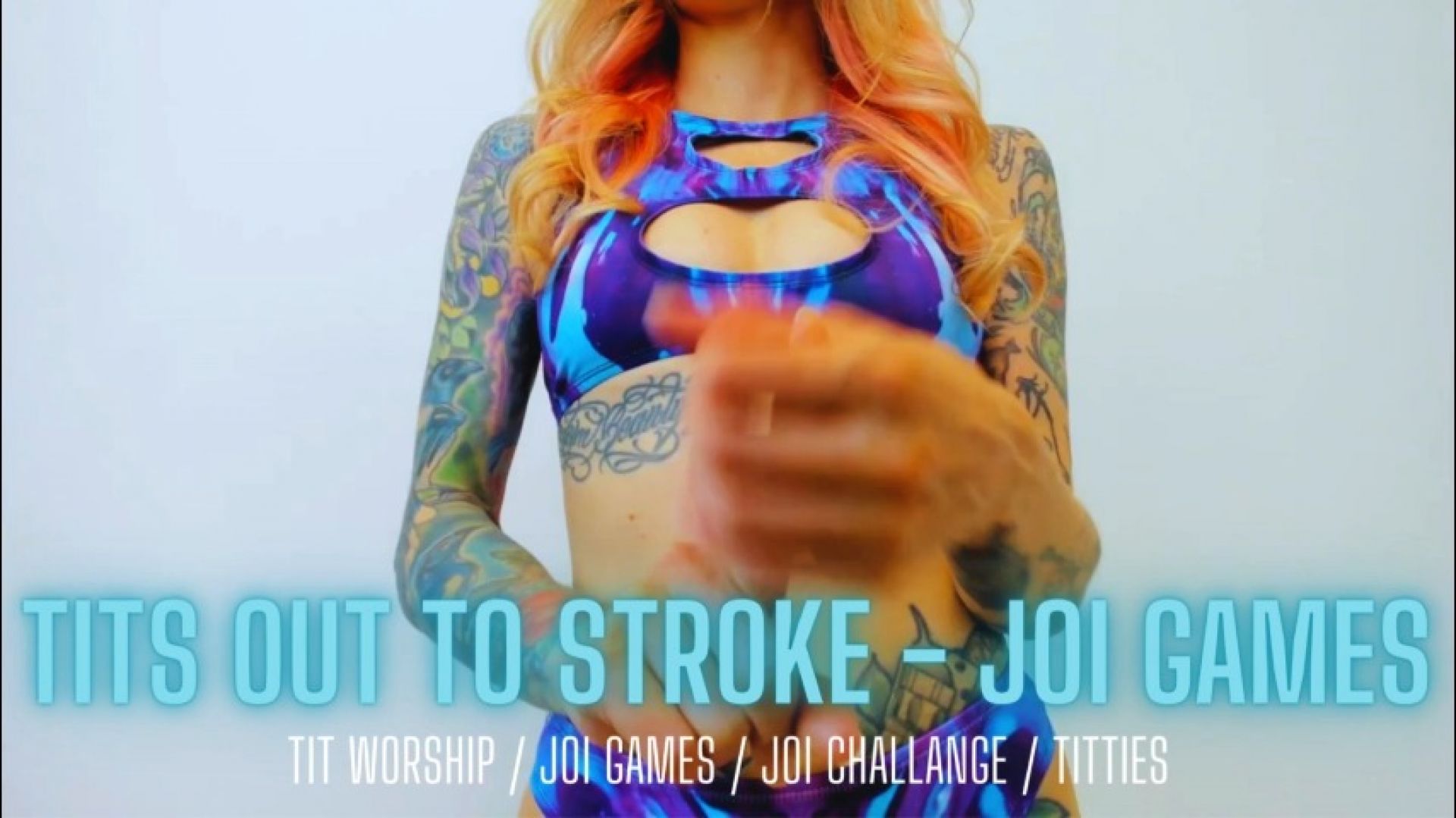 Astrid Luxe Tits Out To Stroke Joi Games Manyvids