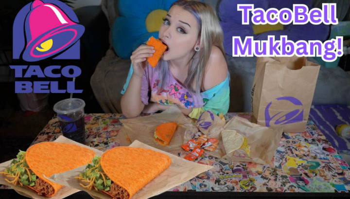 Milajoyce69 Tacobell Mukbang With Burps Manyvids