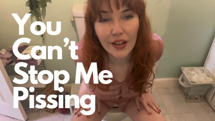 Dinkybum You Cant Stop Me Pissing Manyvids