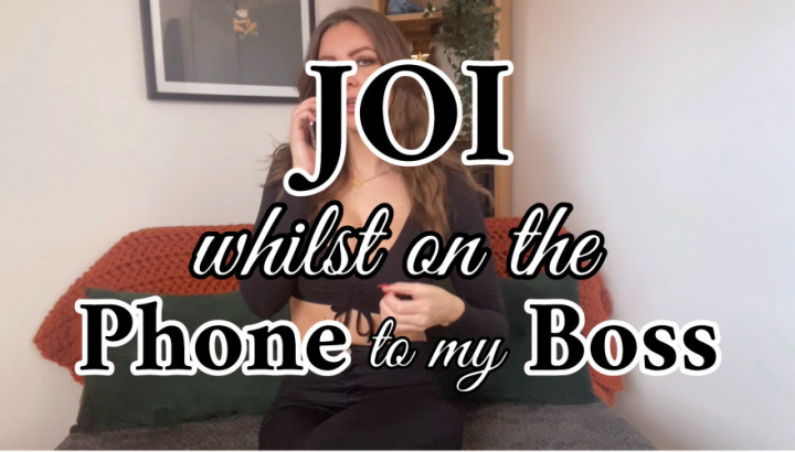 Thisisjessdx Joi With My Boss On The Phone Manyvids