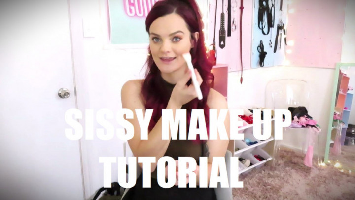 Cybercandace Sissy Make Up Tutorial From Goddess Manyvids