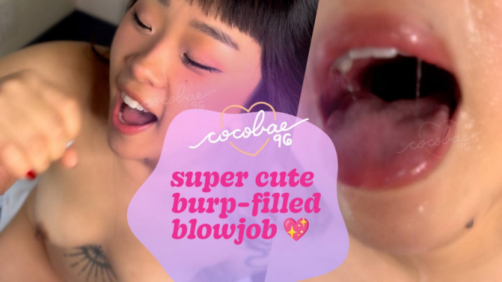 Cocobae96 Super Cute Burp Filled Blowjob Manyvids