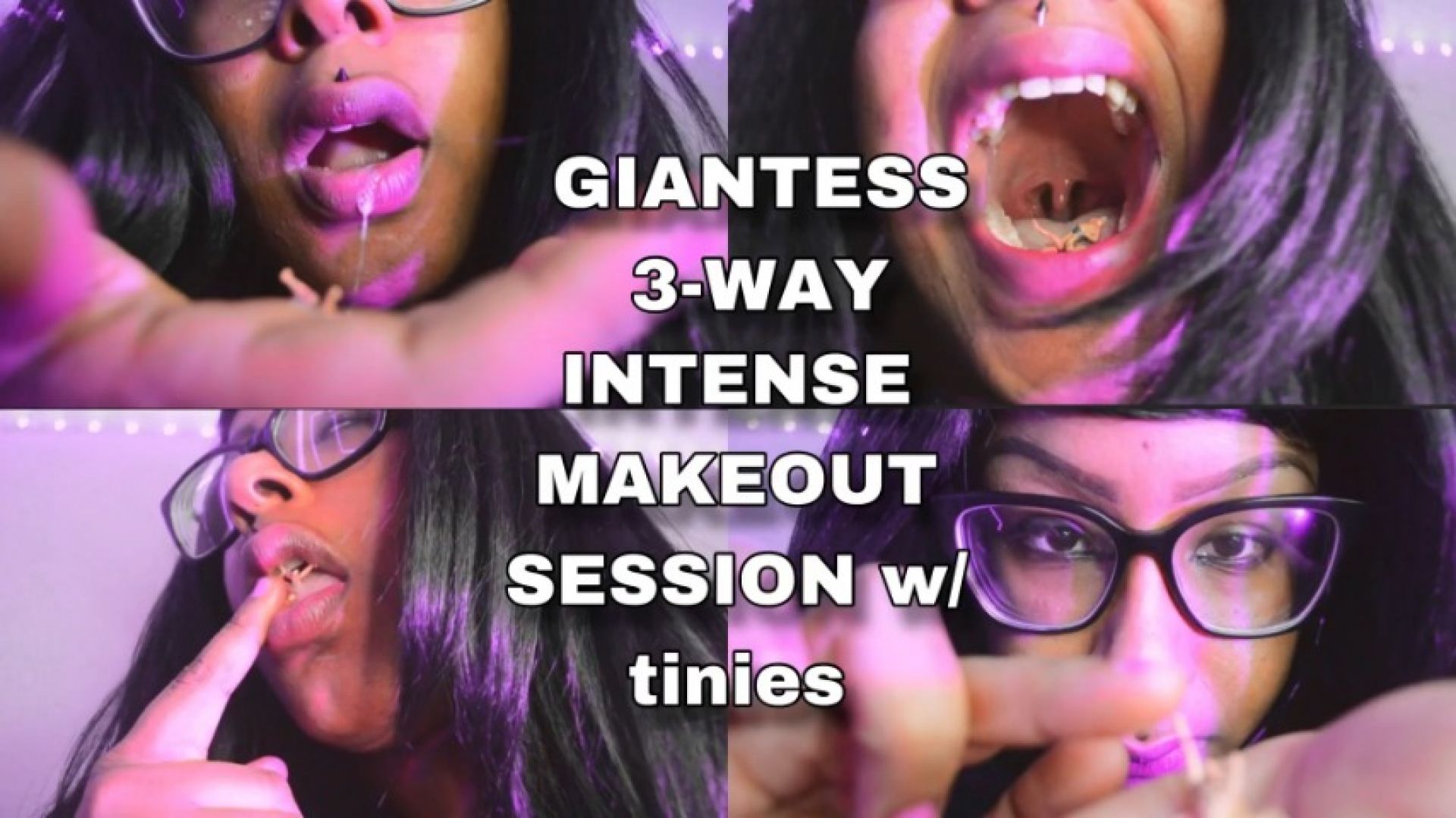 Lilithisfat Horny Giantess 3 Way Makeout Session With Tinies Manyvids