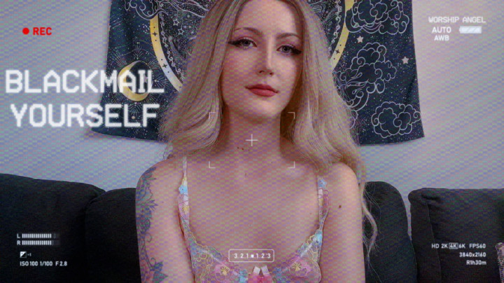 Worship Angel Blackmail Yourself Manyvids
