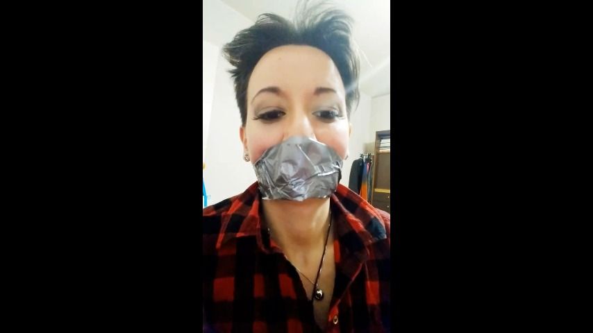 Amazing Remedy Tape Gag On Close Ups Manyvids