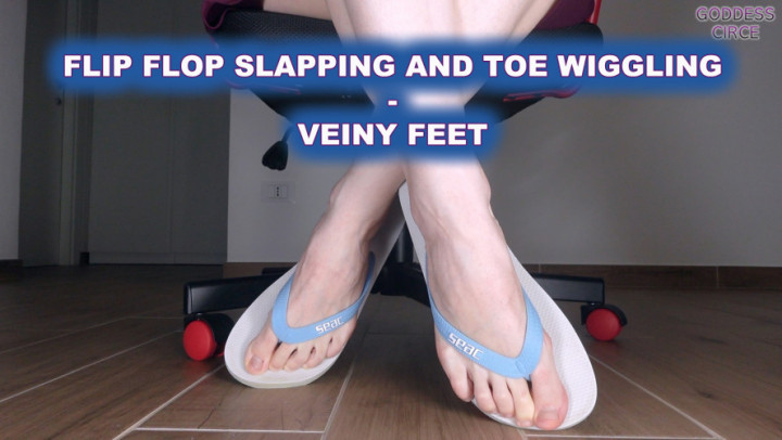 Goddess Circe Flip Flop Slapping And Toe Wiggling Manyvids