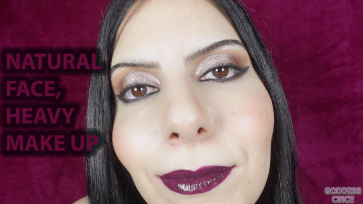 Goddess Circe Natural Face Heavy Make Up Manyvids