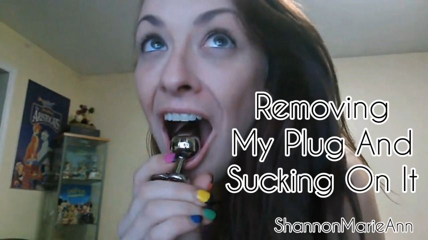 Shannonmarieann Sucking On My Plug Manyvids