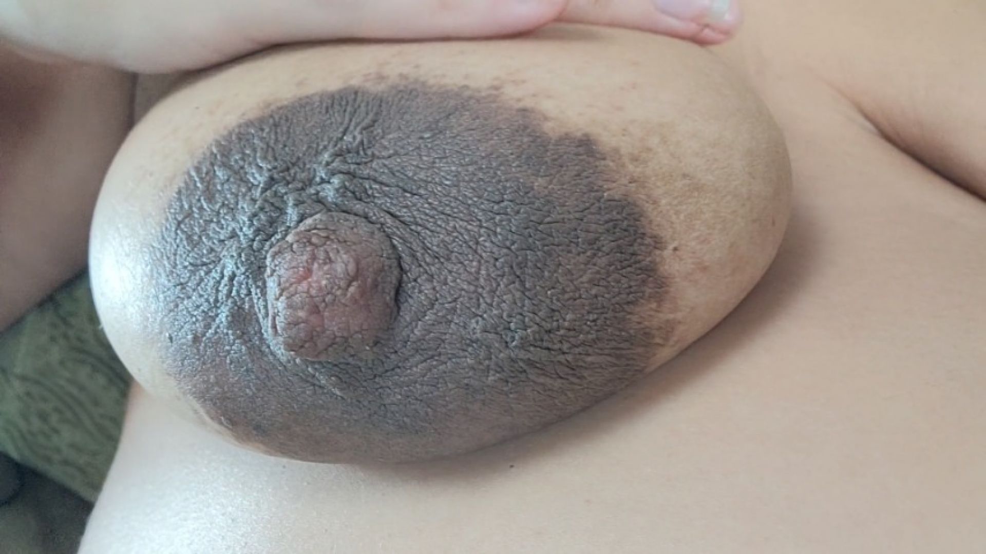 Chelle0069 Closeups Of My Pregnant Titties And Dark Areolas Manyvids