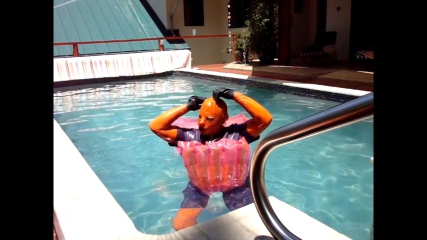 Rubberforest Rubber In The Pool Manyvids