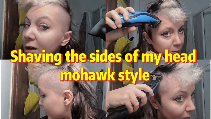 Lukipelasexy Shaving The Sides Of My Head Drastically Manyvids