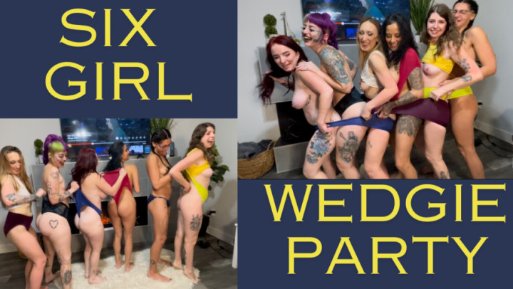 Destinylove1995 Six Girl Wedgie Party Manyvids