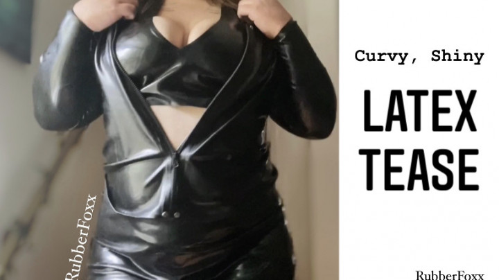 Rubberfoxx Curvy Latex Tease Manyvids