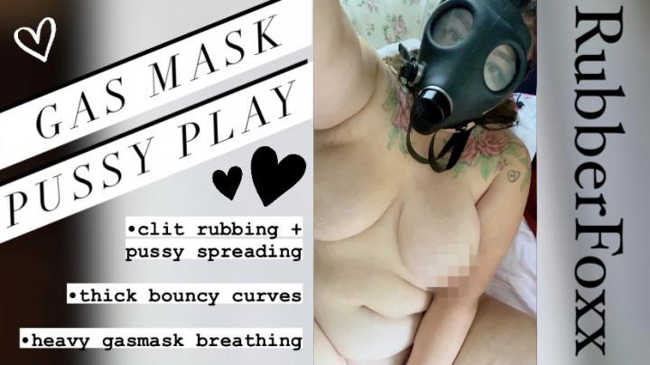 Rubberfoxx Gasmask Girl Solo Manyvids