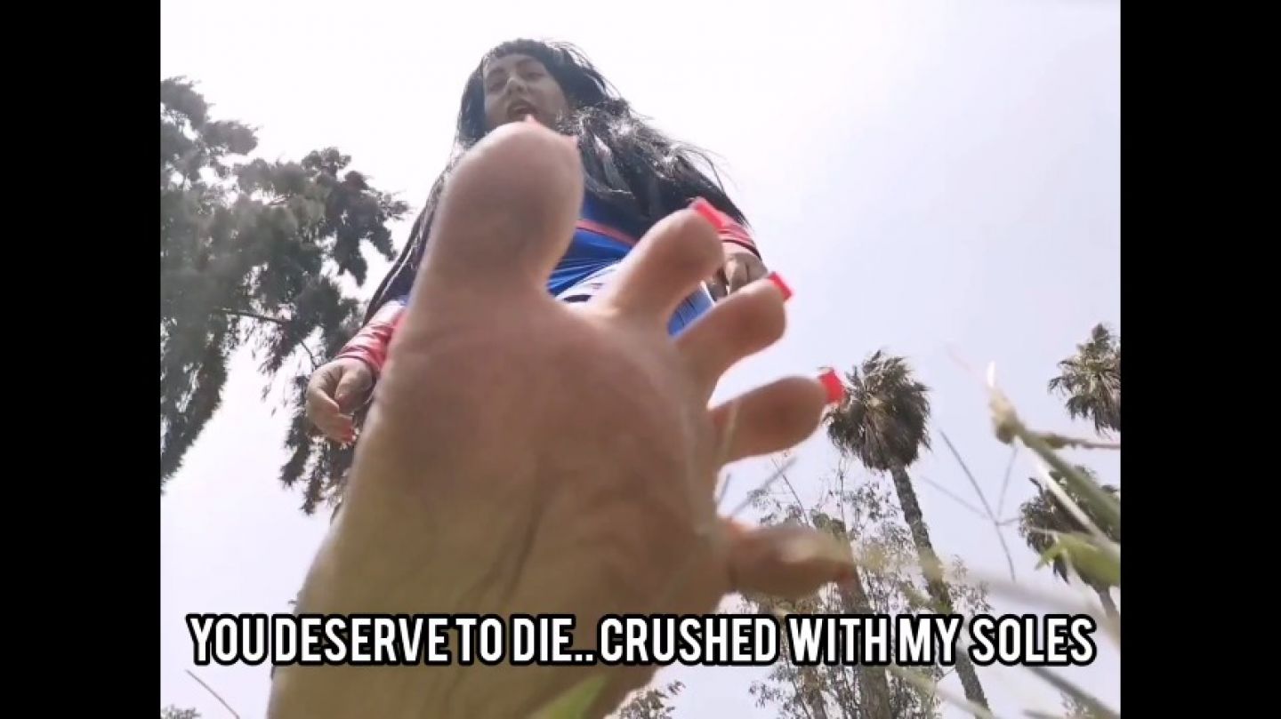 Giantess Debora Capitana Debora Crush The Tiny Man Manyvids
