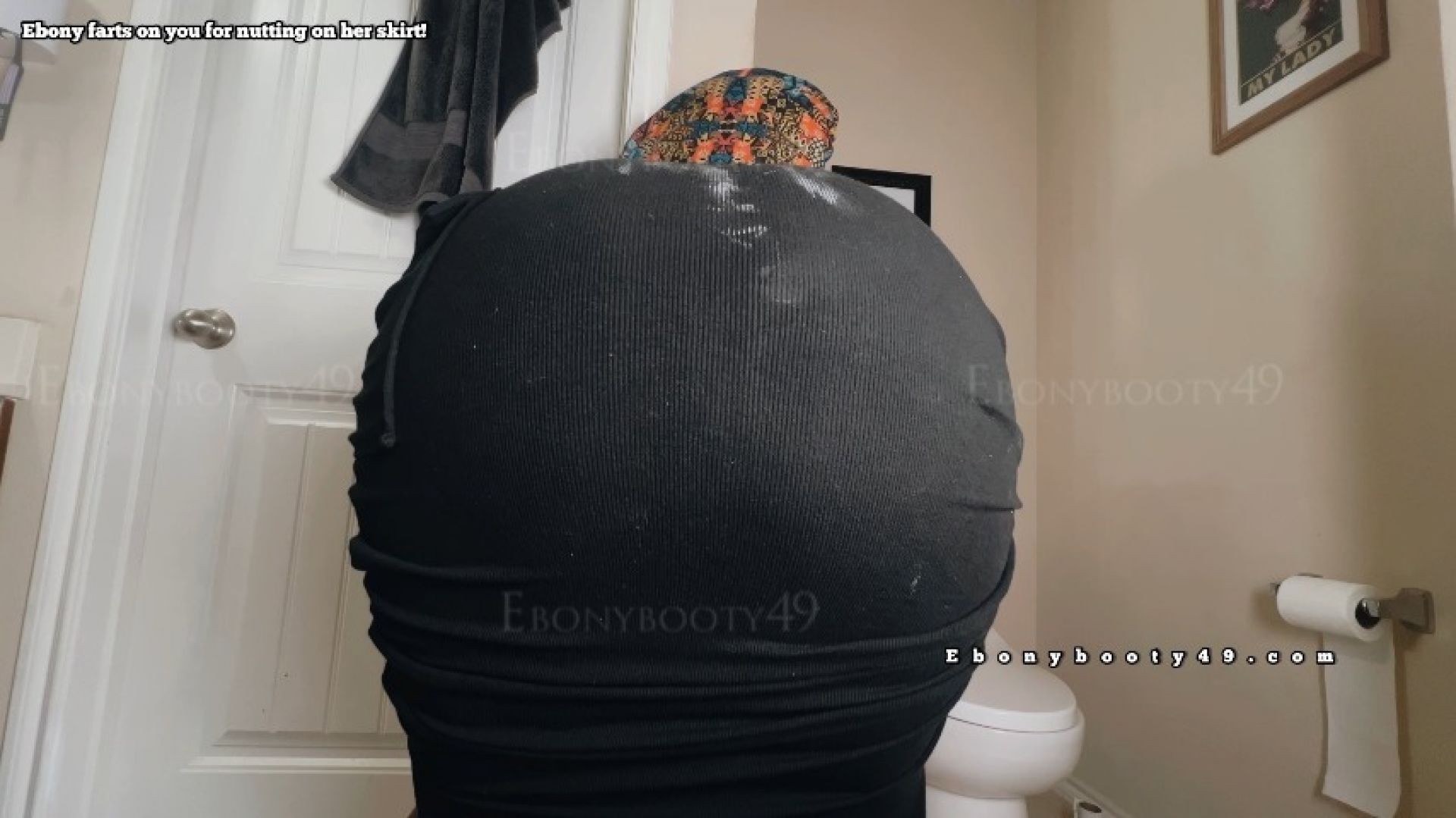 Ebonybooty49farts Ebony Farts On You For Nutting On Her Skirt Pov