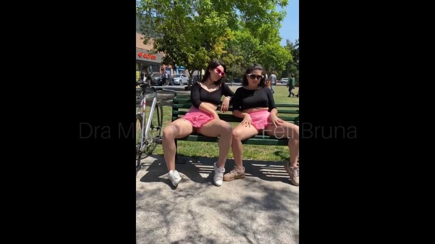 Dramica Upskirt And Two Exhibitionist Sluts Manyvids