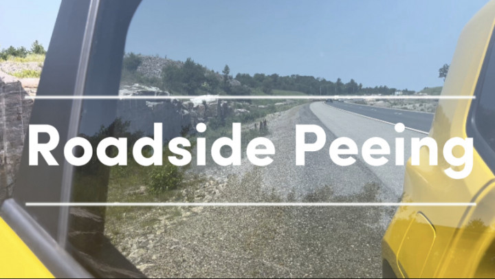 Embersonfire Roadside Peeing Manyvids