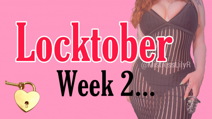 [725 24 Mb] Fhd Locktober Week 2 Mistress Lily Rose 1080×1920 Femdom Leaks