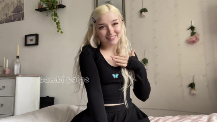 Bambi Paige Sneaky Joi For Daddy Manyvids