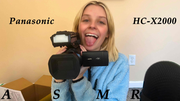 Mariaanjel Asmr Panasonic Hc X2000 Unopening Manyvids