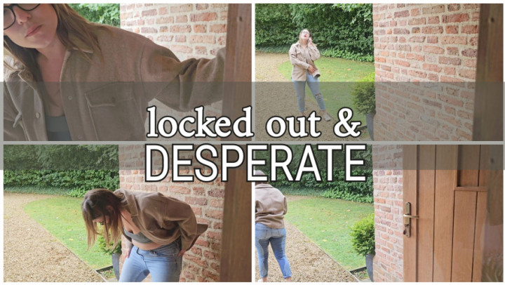 Innocenthotwifexxx Locked Out And Desperate For A Pee Manyvids