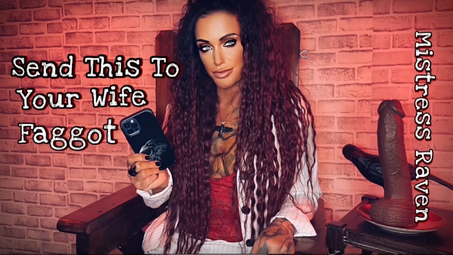 Mistressravenfd Send This Letter To Your Wife Faggot Manyvids