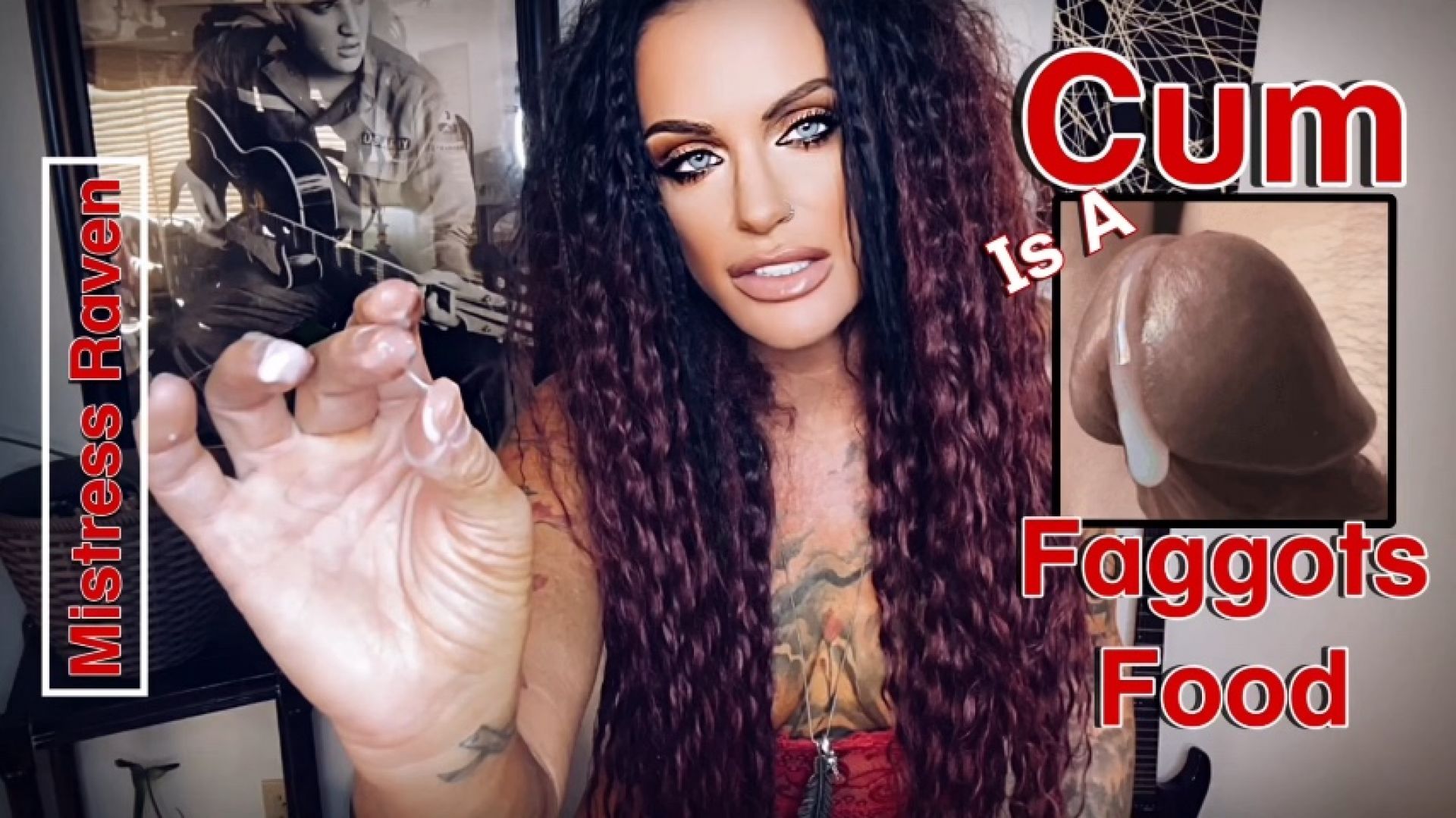 Mistressravenfd Cum Is A Faggots Food Manyvids