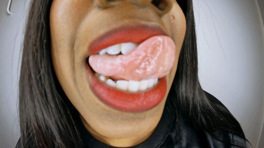 London Luxxx Red Lipstick Mouth And Teeth Fetish Manyvids