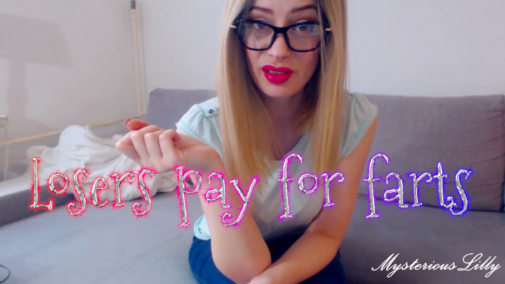 Mysteriouslilly Losers Pay For Farts Manyvids