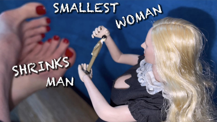 Brianna Kelly Smallest Woman Shrinks A Man Giantess Manyvids