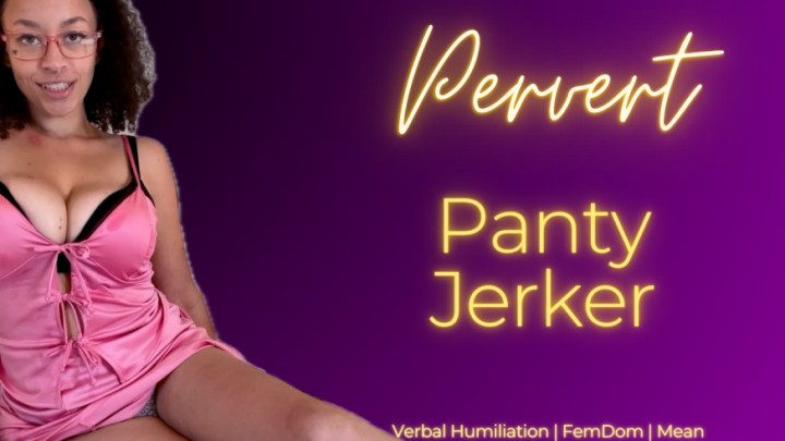 Fiestry Pervert Panty Jerker Verbal Humiliation Femdom Manyvids