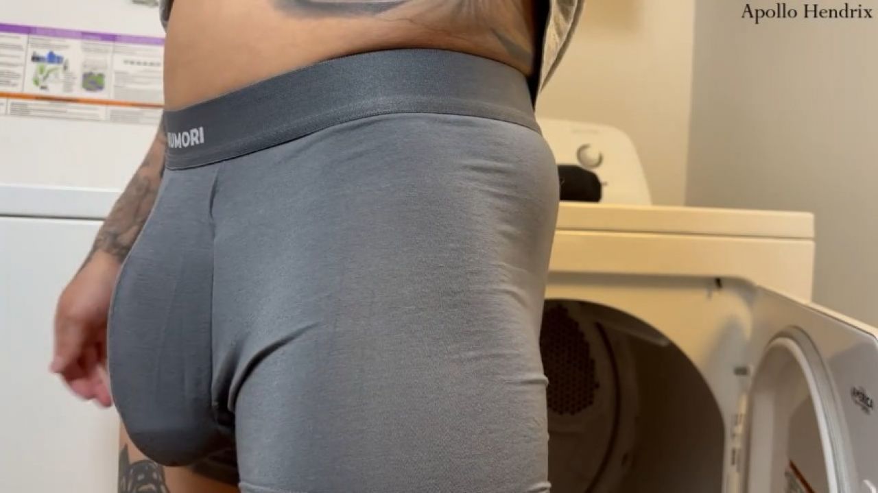Apollo Hendrix Laundry Day Bulge Worship Manyvids 5028