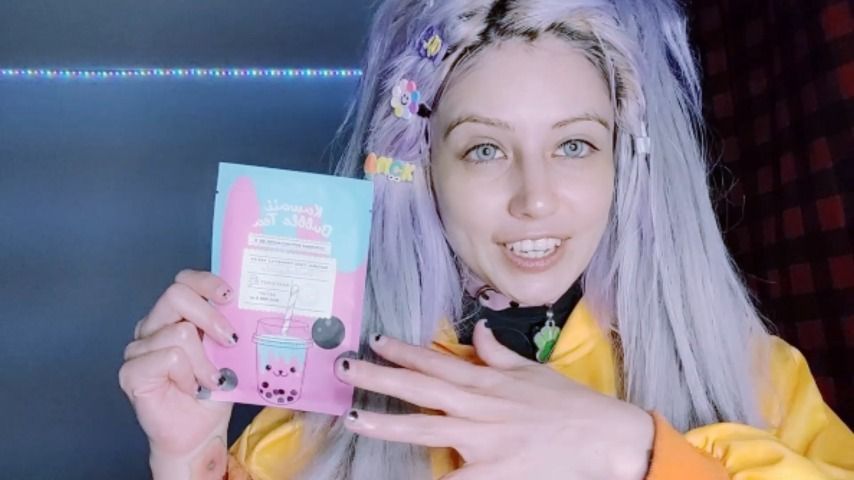 Boossette Kawaii Bubble Tea Mask Cleansing Manyvids
