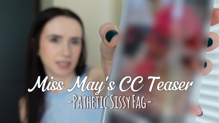 GoddessMayHere - Pathetic Sissy Fag - ManyVids