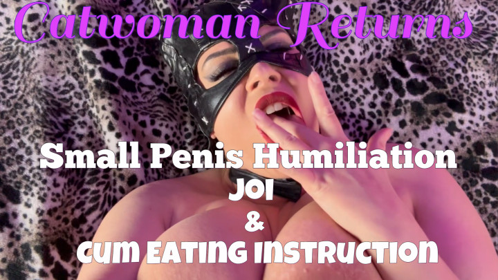 Giablaze Sph Cuckold Cei Catwoman Joi Bbw Worship Verbal Humiliation