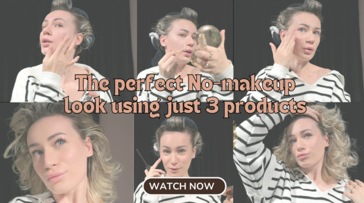Mayaeyes The Perfect No Makeup Look Using Just 3 Essential Products