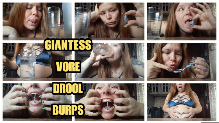 Paprikaflavor Giantess Vore Drool Burps Manyvids