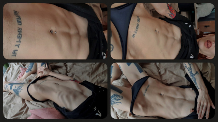 Tattoedgirl Ribs And Cubes Abs Worship Manyvids