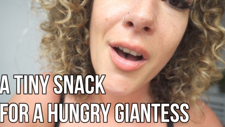 Sashacurves A Tiny Snack For A Hungry Giantess Manyvids