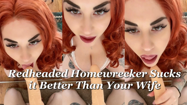 Saffronxxrose Redheaded Homewrecker Sucks It Better Than Your Wife Manyvids