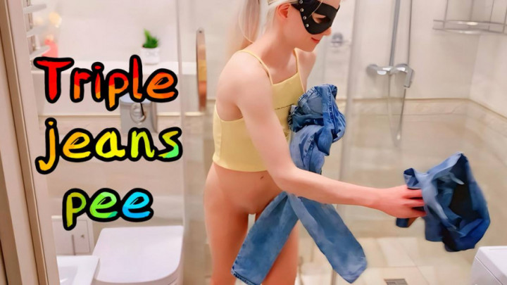 Mia Mimi Triple Jeans Pee Manyvids