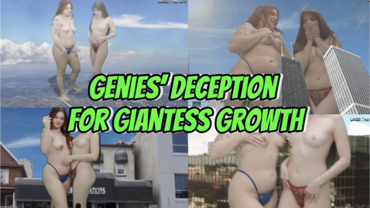 Ltlgiantessclips Ziva Fey And Aurora In Genies Deception For Giantess Growth Manyvids