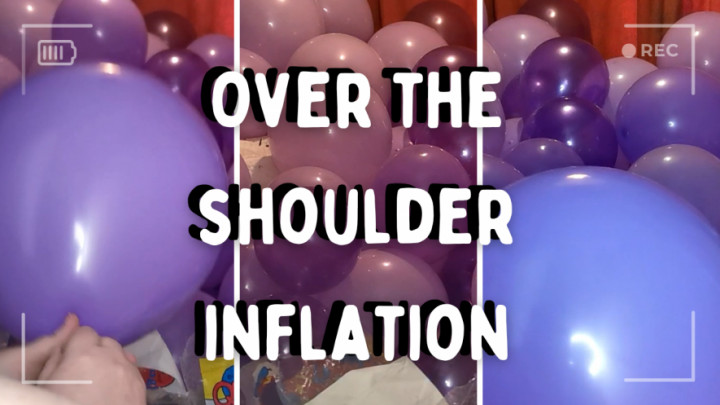 Ukchubbybunny Electric Pump Purple Balloon Inflation Manyvids