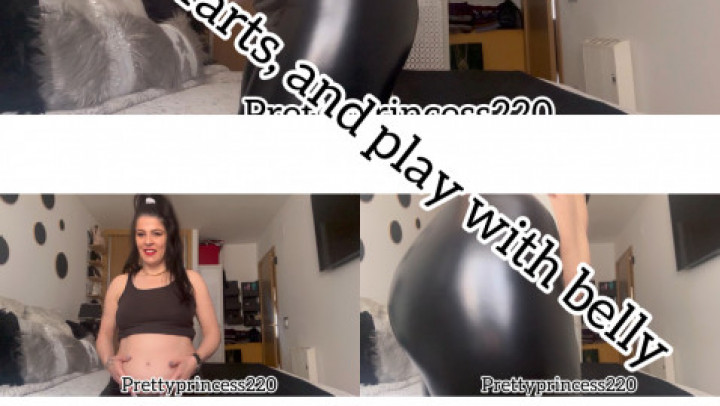 Prettyprincess220 Stinky Farts And Play With Belly Manyvids
